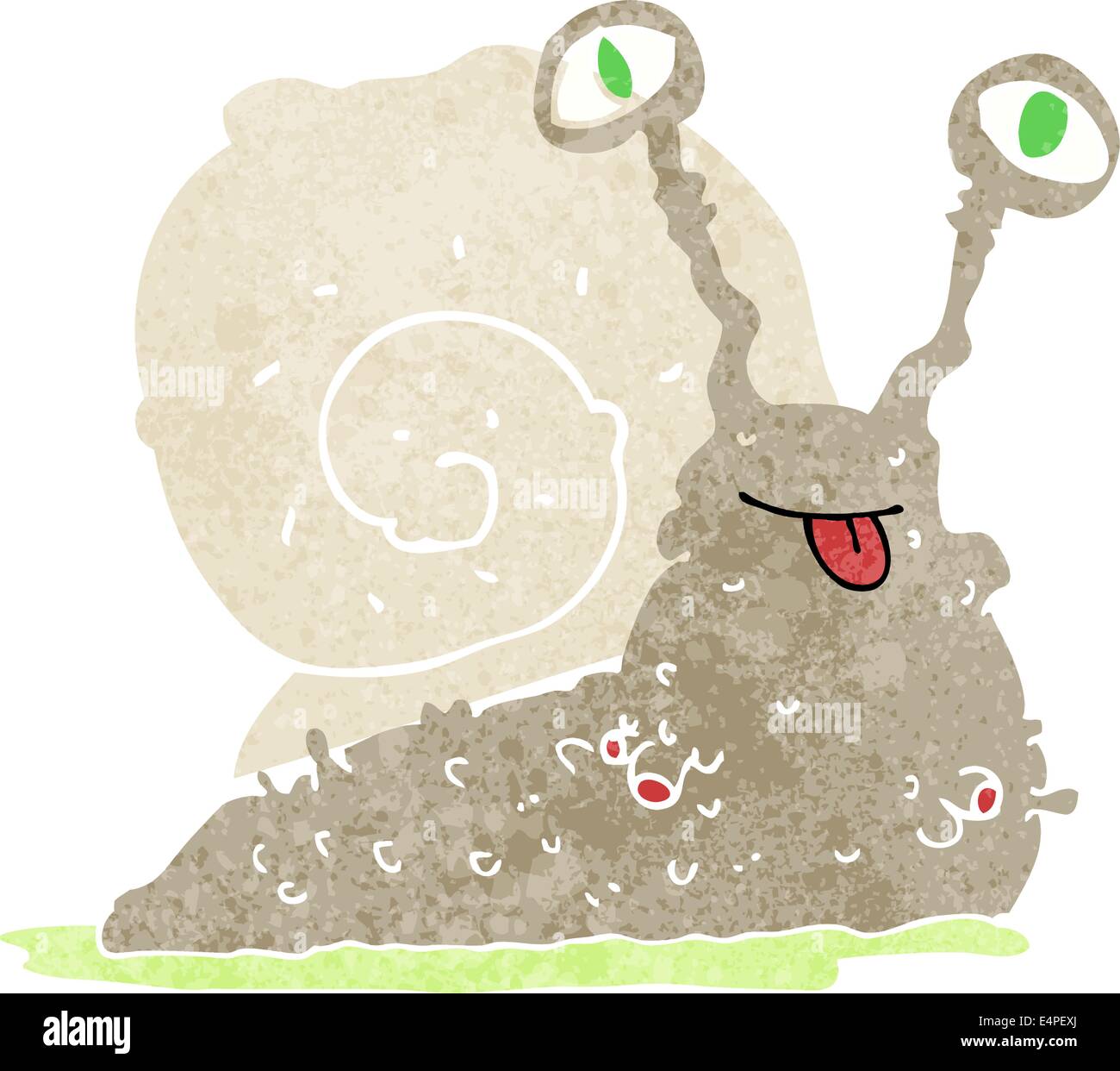 Cartoon gross slug hi-res stock photography and images - Alamy