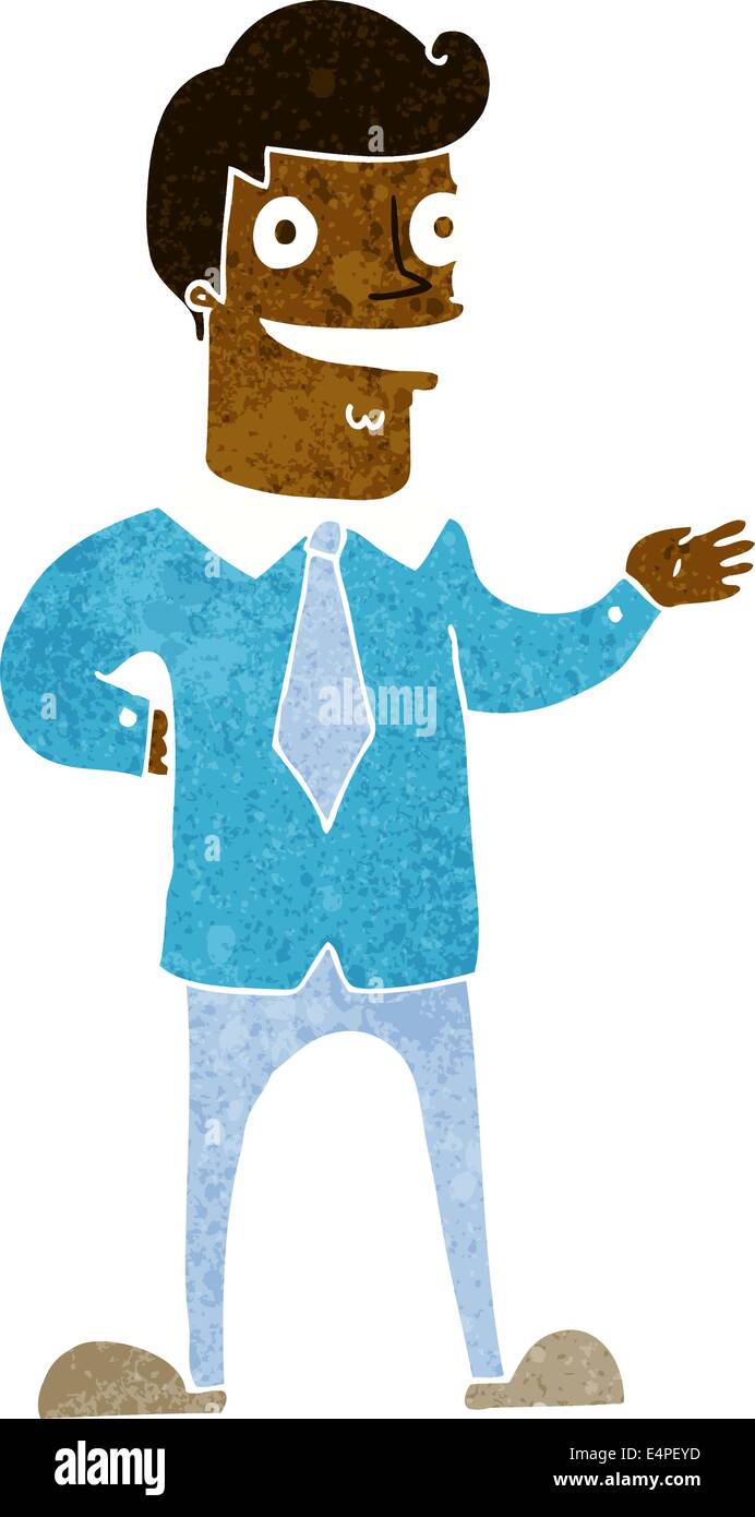 Cartoon salesman Stock Vector Images - Alamy