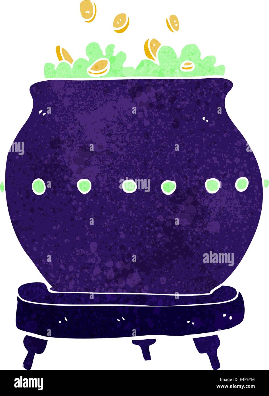cartoon halloween pot Stock Vector Image & Art - Alamy