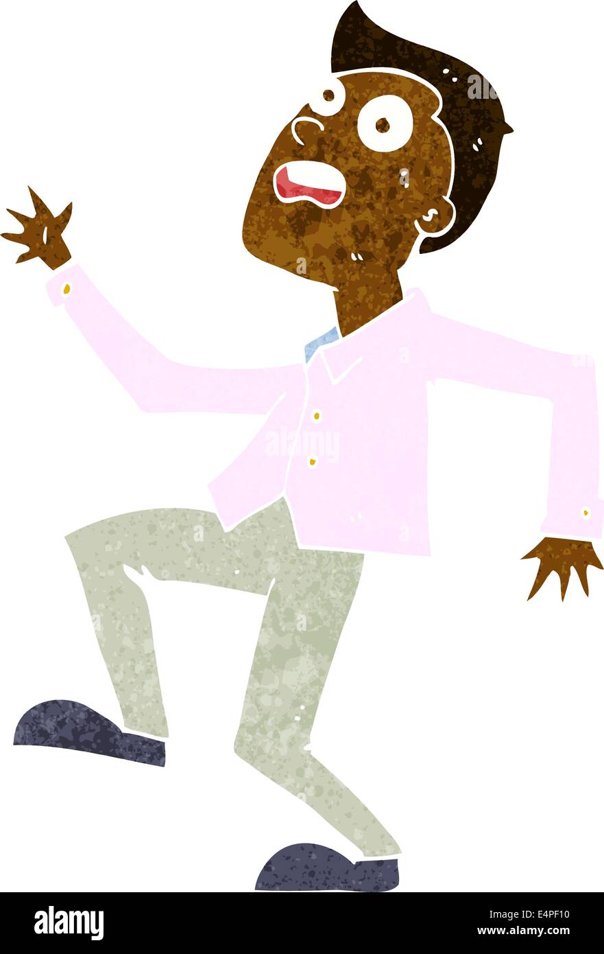 cartoon man panicking Stock Vector Image & Art - Alamy