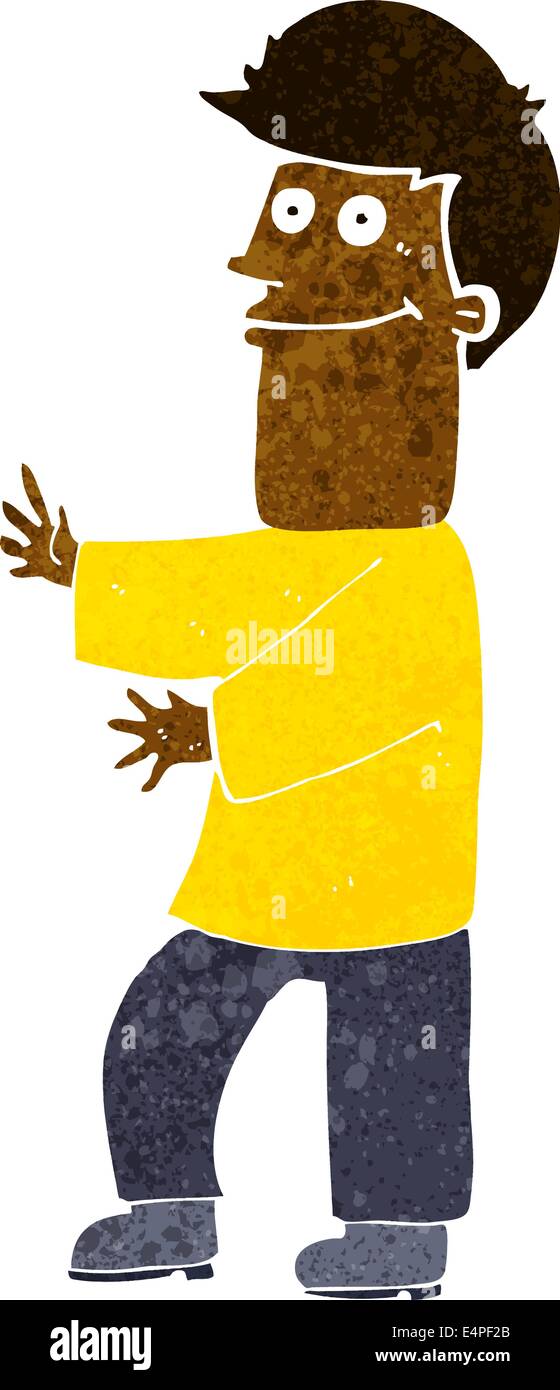 cartoon man gesturing Stock Vector Image & Art - Alamy