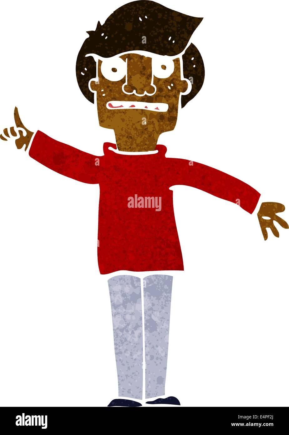 cartoon man asking question Stock Vector Image & Art - Alamy