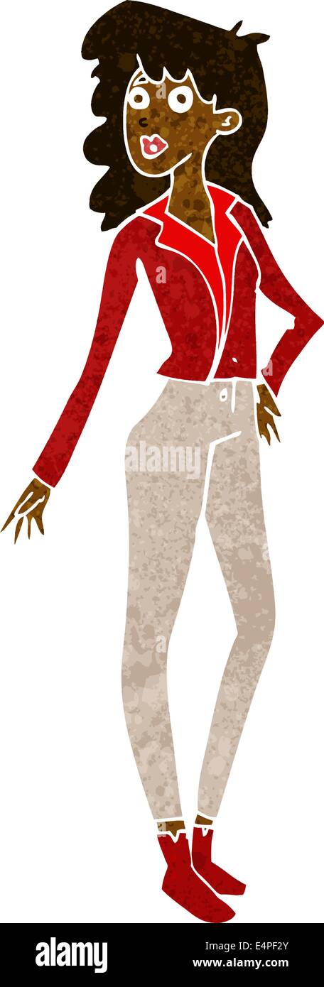 cartoon pretty woman Stock Vector Image & Art - Alamy