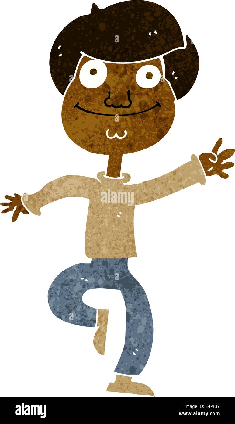 cartoon dancing man Stock Vector Image & Art - Alamy