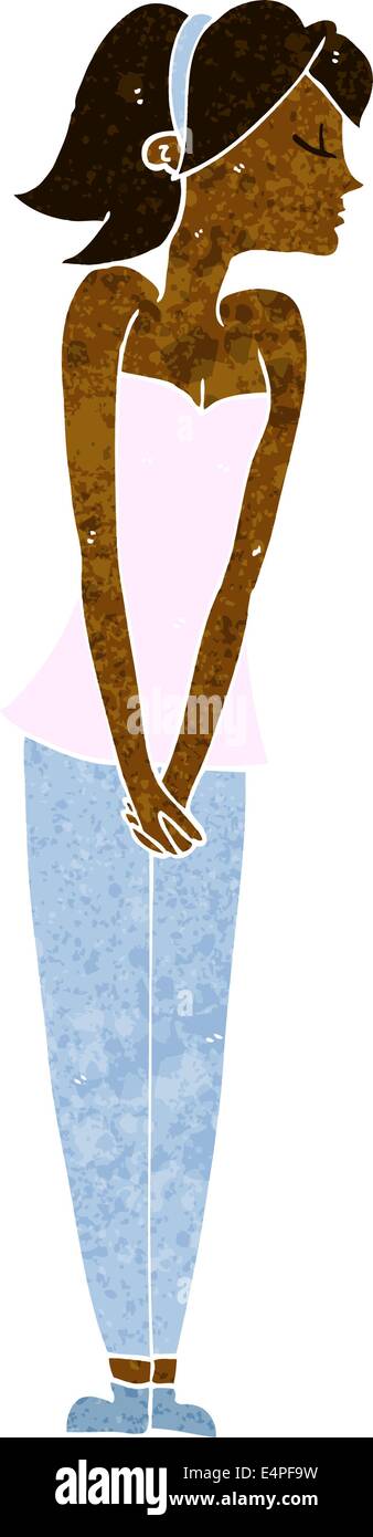 cartoon pretty woman Stock Vector Image & Art - Alamy