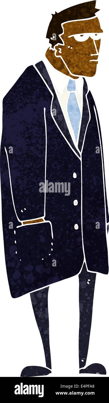 cartoon bad tempered man Stock Vector Image & Art - Alamy