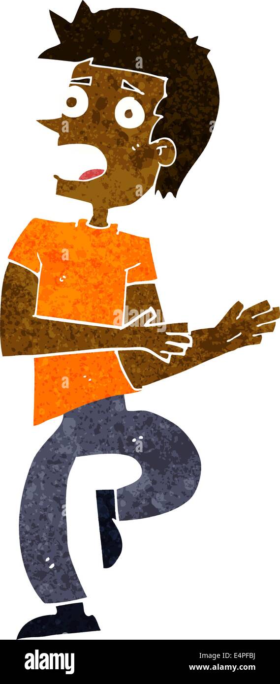 cartoon stressed out man Stock Vector Image & Art - Alamy