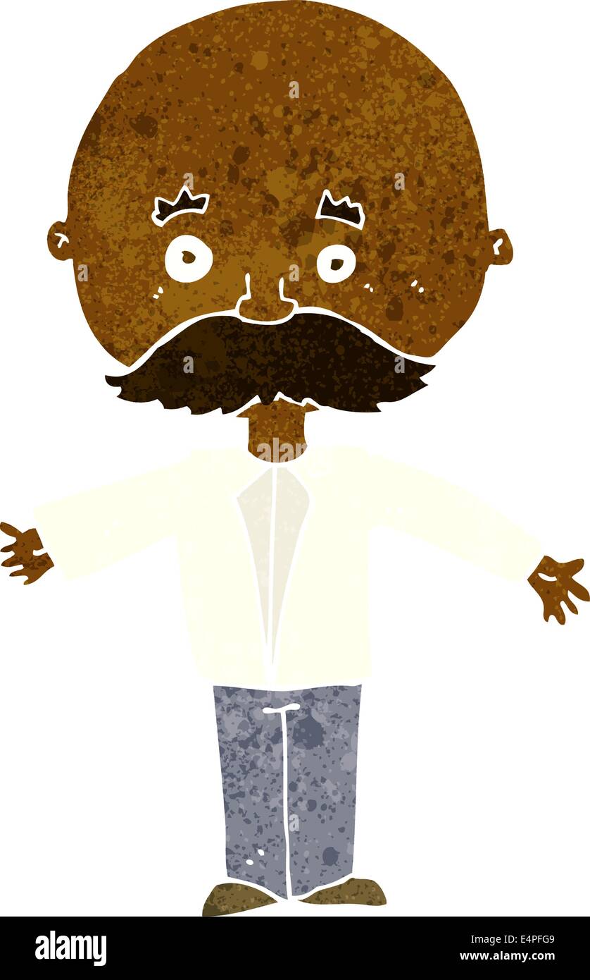 cartoon man with mustache Stock Vector Image & Art - Alamy