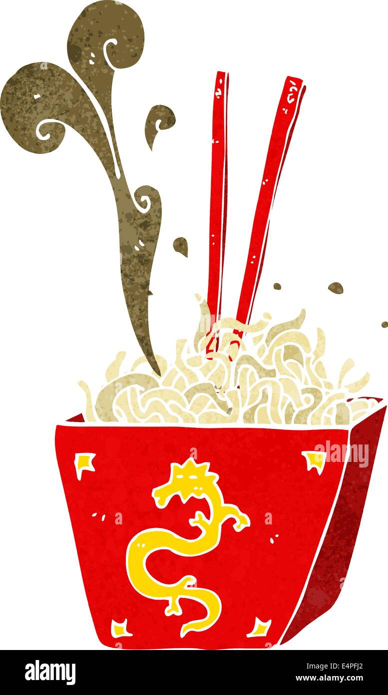 cartoon noodles in box Stock Vector Image & Art - Alamy