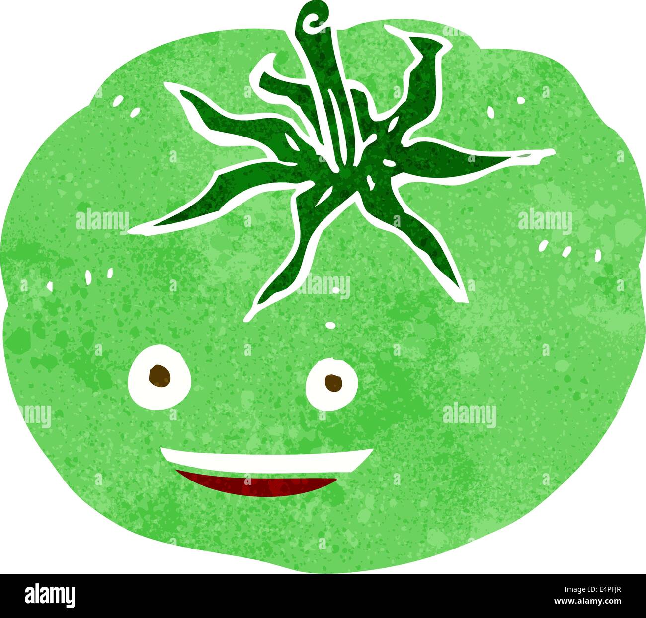 cartoon green tomato Stock Vector Image & Art - Alamy