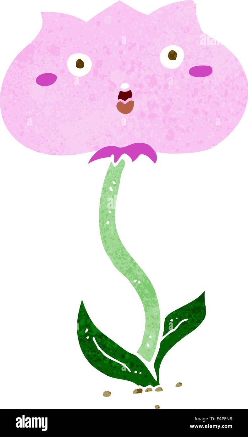 cartoon shocked flower Stock Vector Image & Art - Alamy
