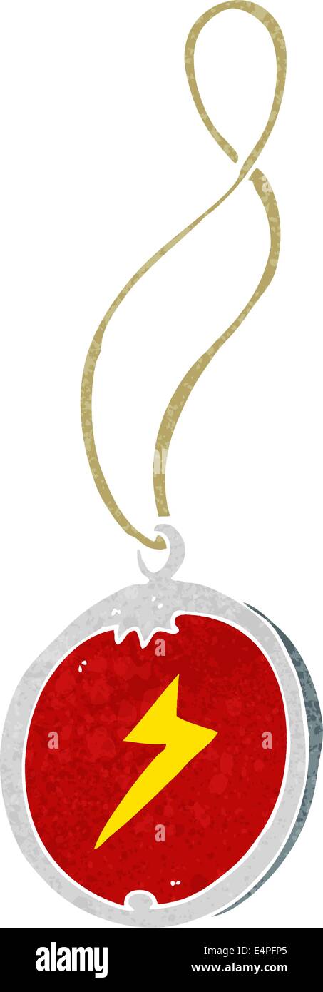 cartoon magic pendant necklace Stock Vector Image & Art - Alamy