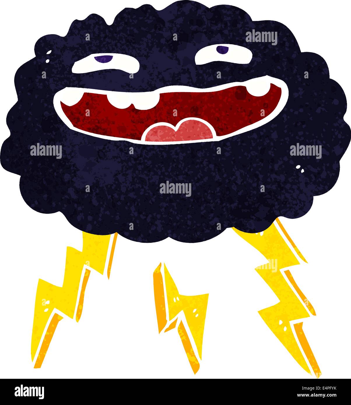happy cartoon cloud Stock Vector Image & Art - Alamy