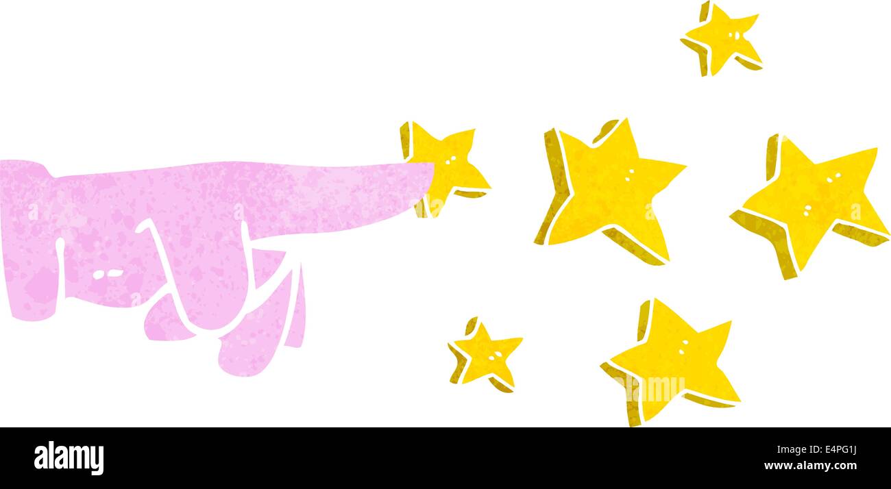 cartoon pointing hand Stock Vector Image & Art - Alamy