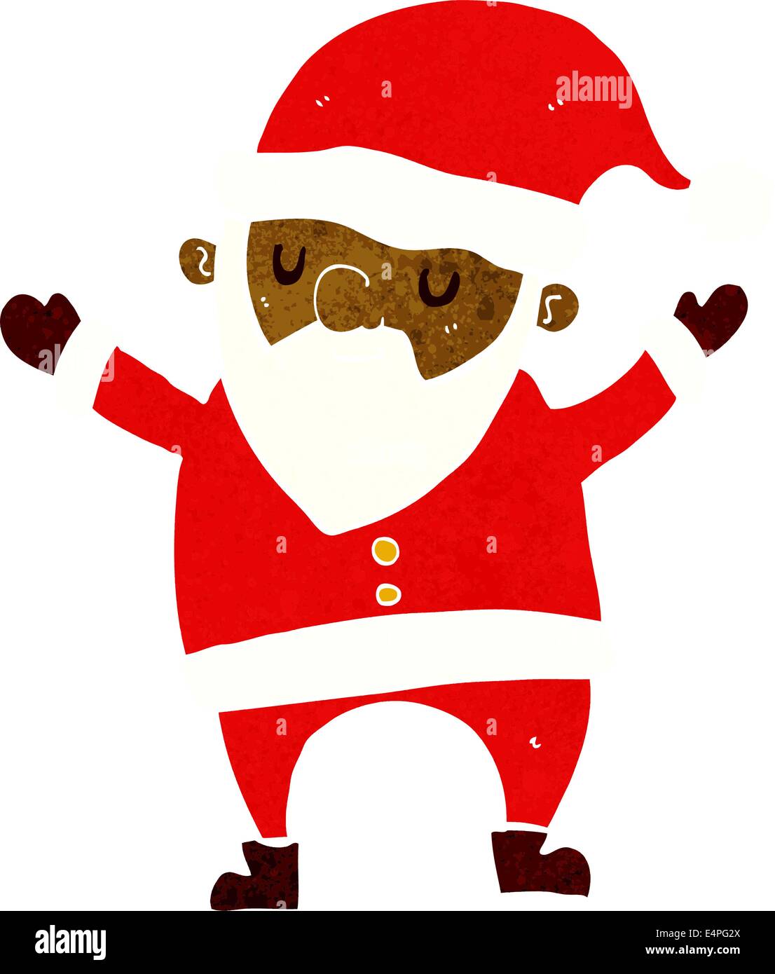 cartoon dancing santa Stock Vector Image & Art - Alamy