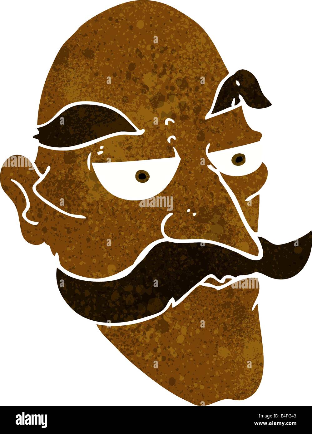 cartoon old man face Stock Vector Image & Art - Alamy