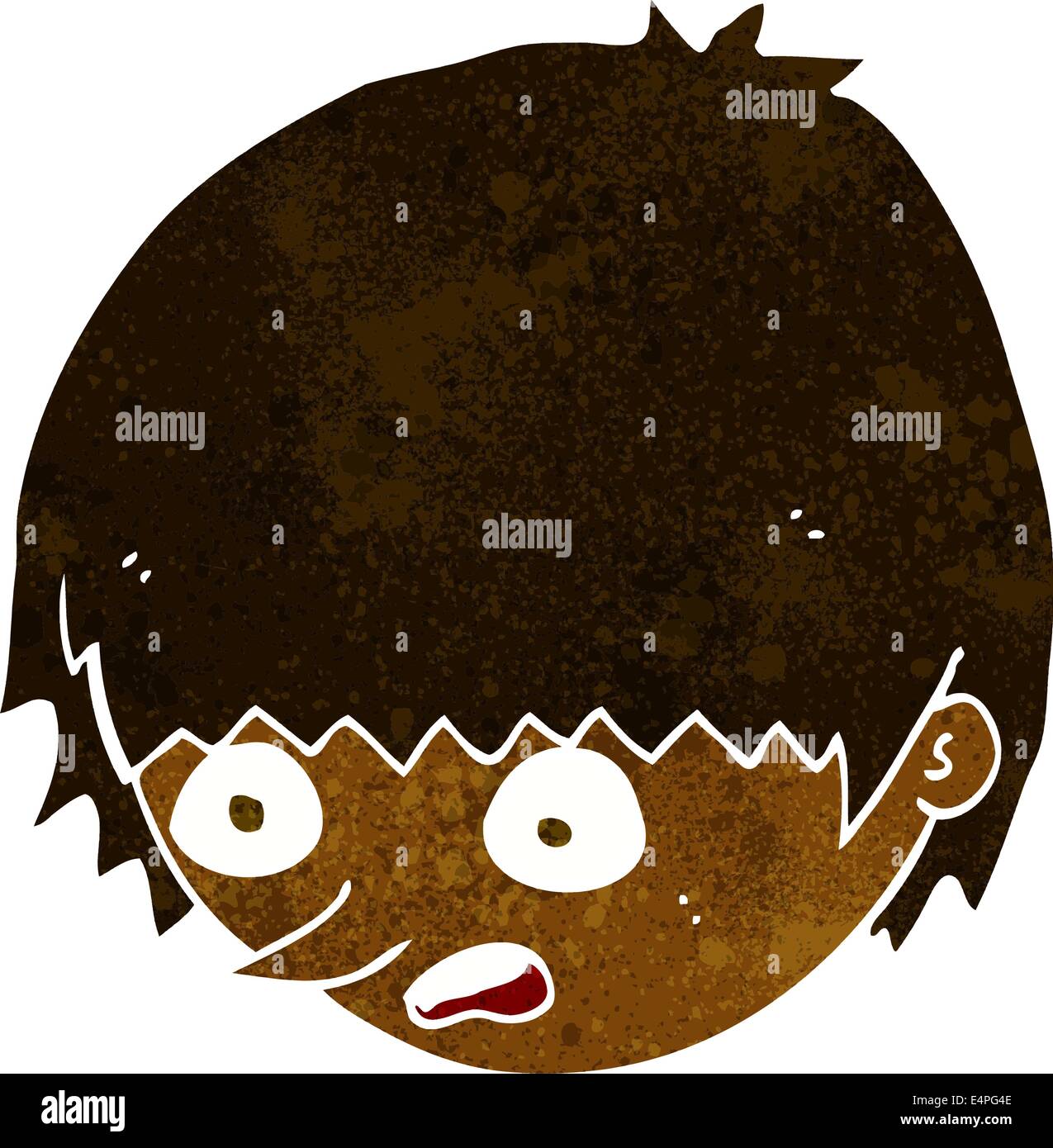cartoon stressed face Stock Vector Image & Art - Alamy