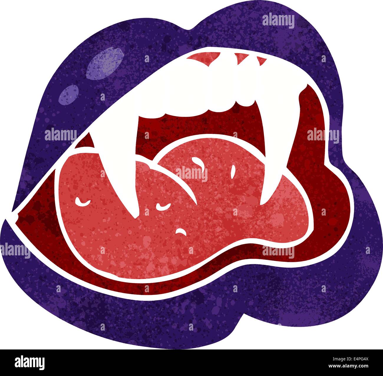cartoon vampire lips Stock Vector Image & Art - Alamy