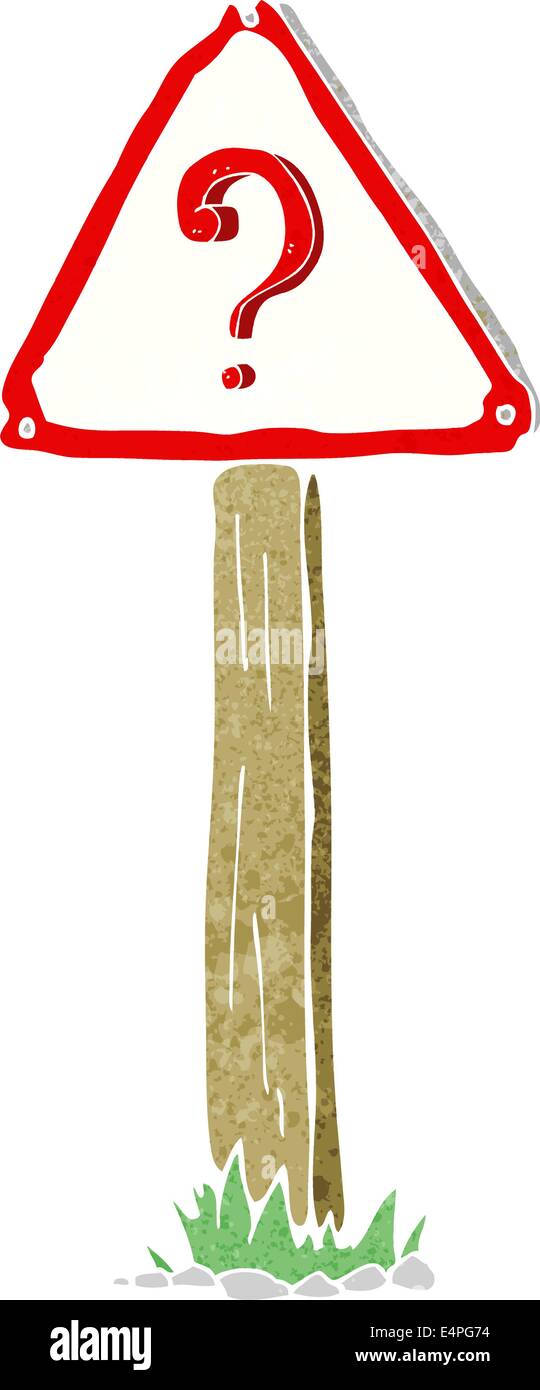 cartoon question mark sign Stock Vector Image & Art - Alamy