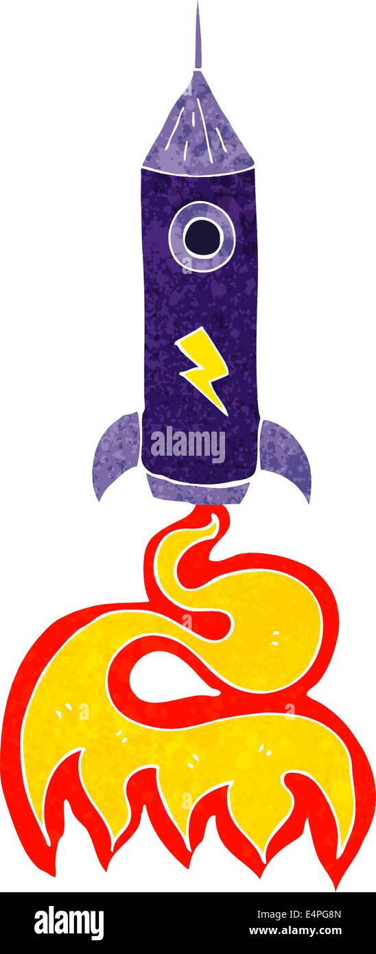 cartoon space rocket Stock Vector Image & Art - Alamy