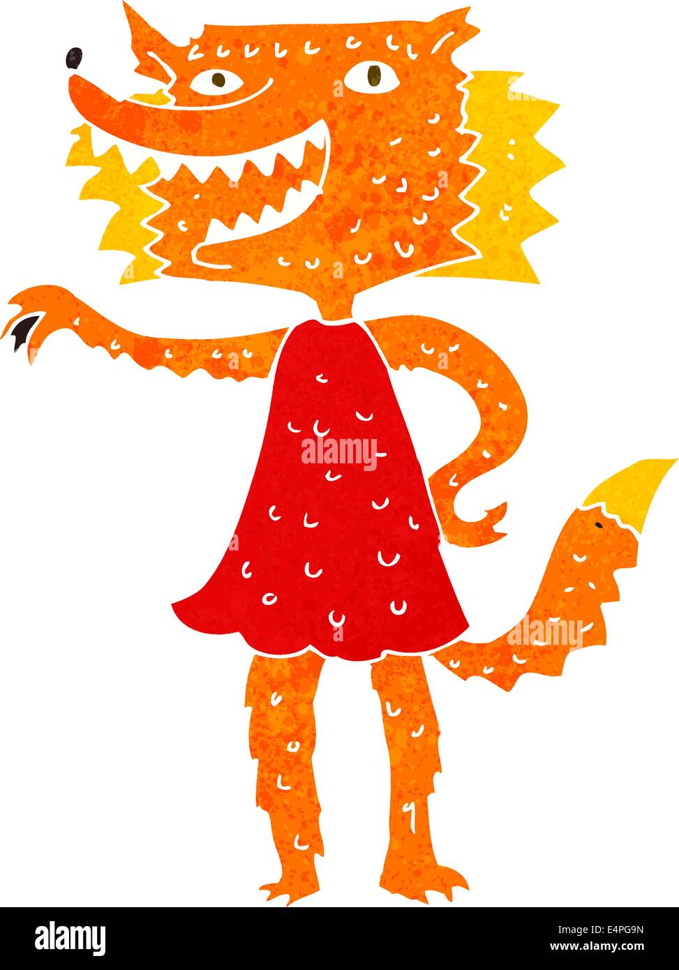 Cartoon fox girl hi-res stock photography and images - Alamy