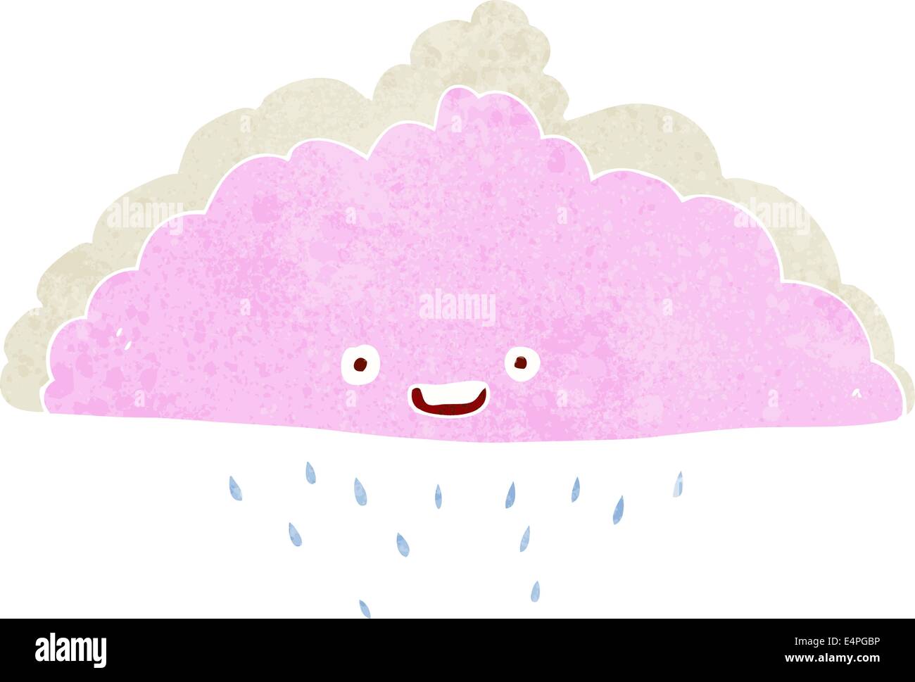 cartoon rain cloud Stock Vector Image & Art - Alamy