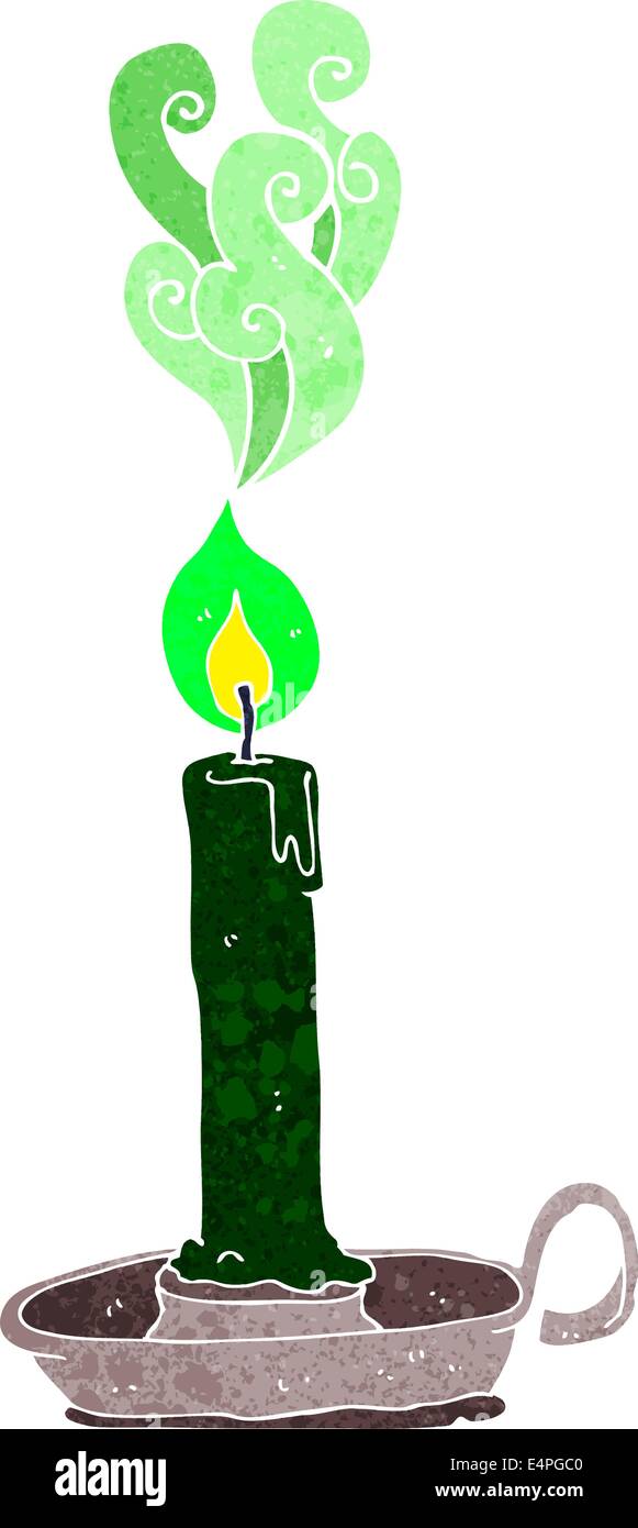 Cartoon spooky candle Stock Vector Images - Alamy