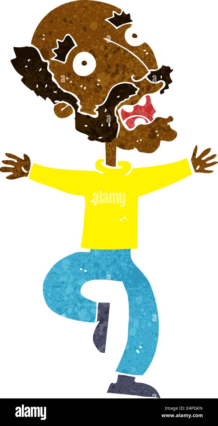 Stressed old man cartoon hi-res stock photography and images - Alamy