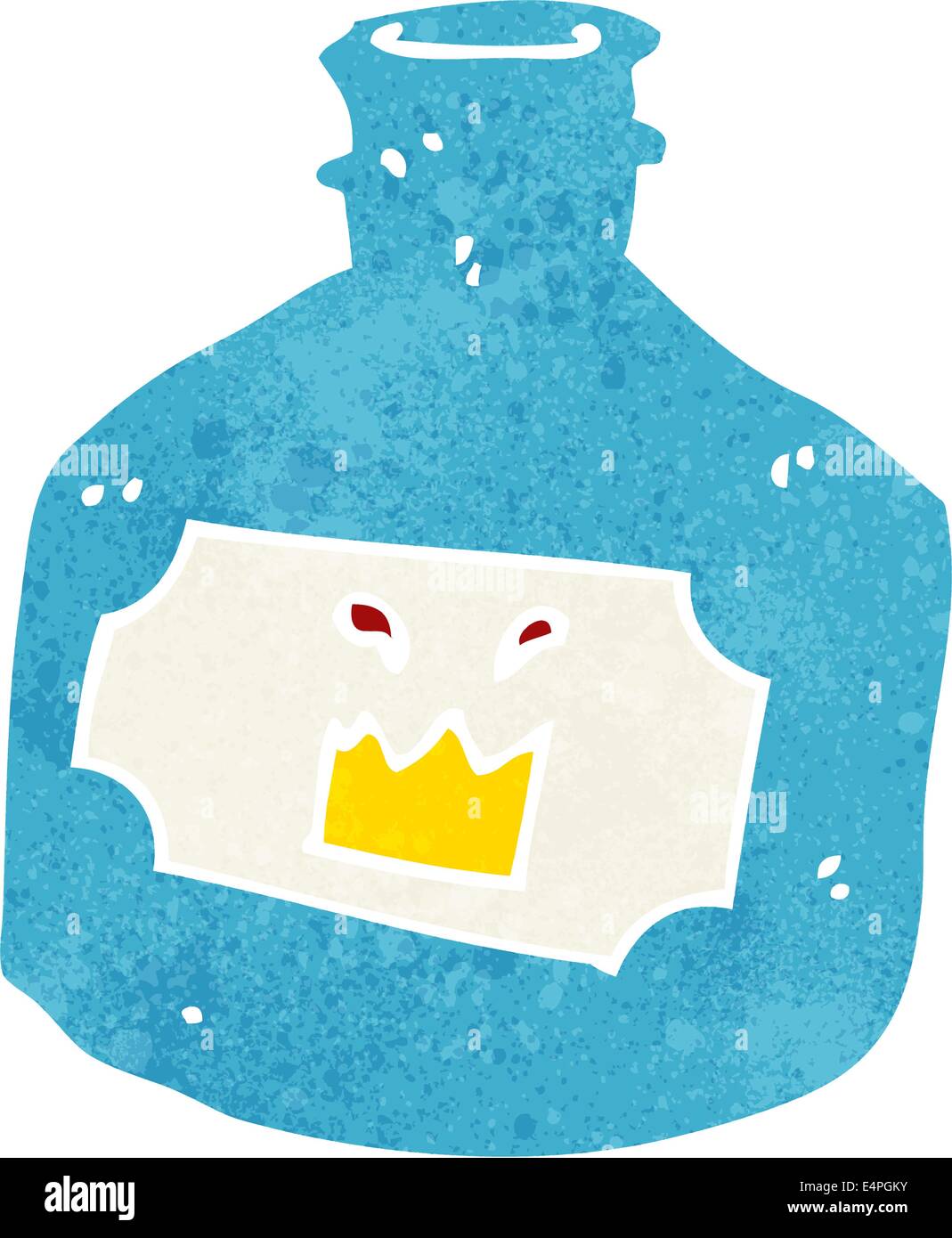 Cartoon old bottle Stock Vector Images - Alamy