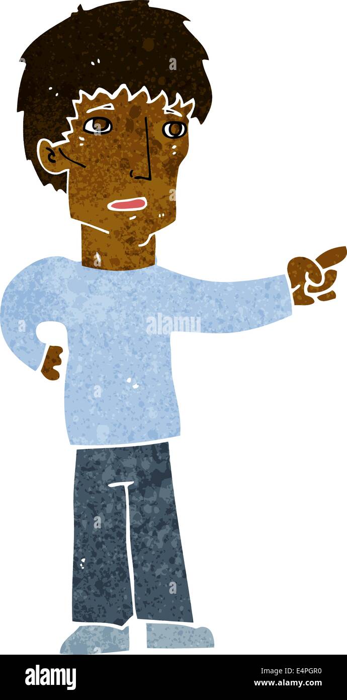 Man accusing cartoon hi-res stock photography and images - Alamy