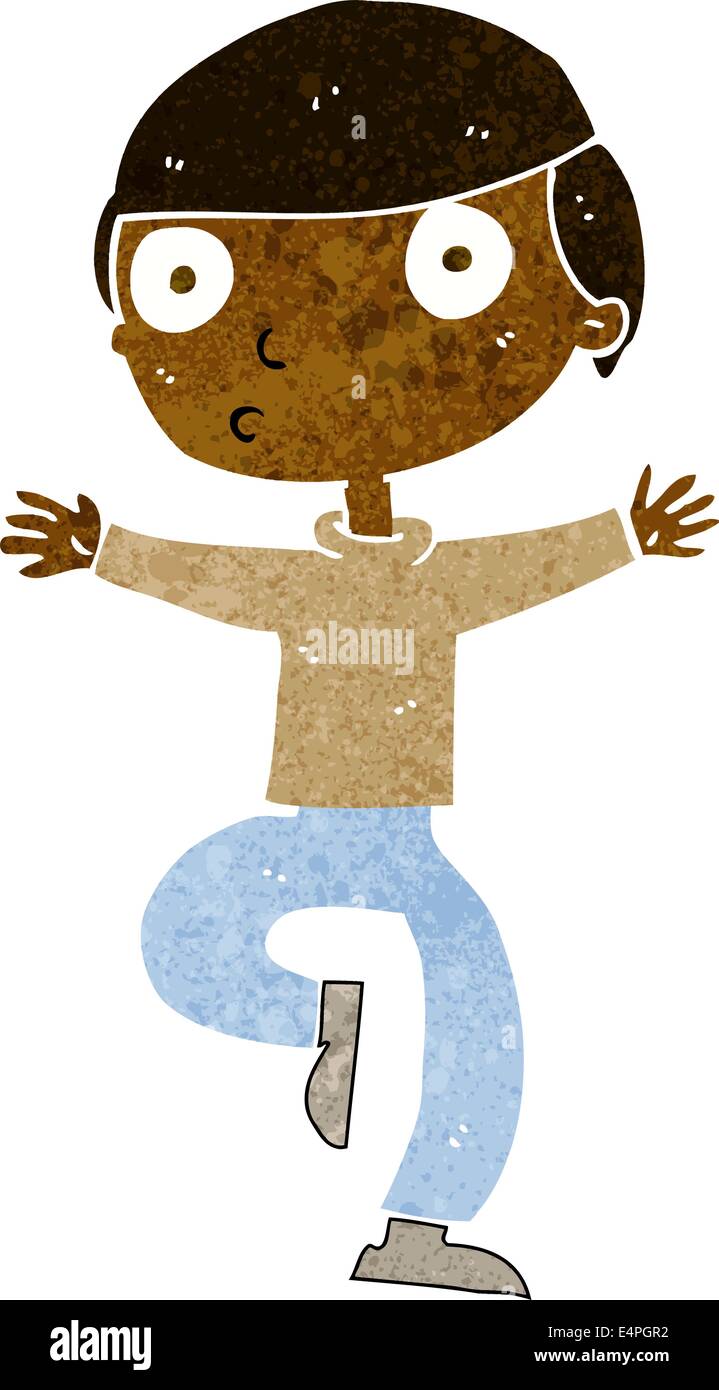 Funny cartoon startled man Stock Vector Images - Alamy