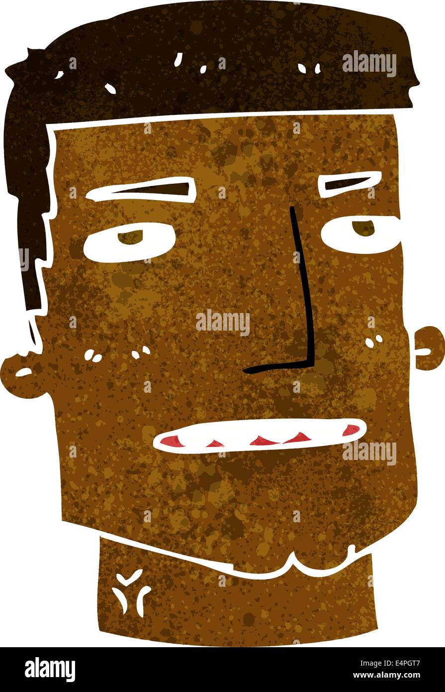 cartoon male head Stock Vector Image & Art - Alamy