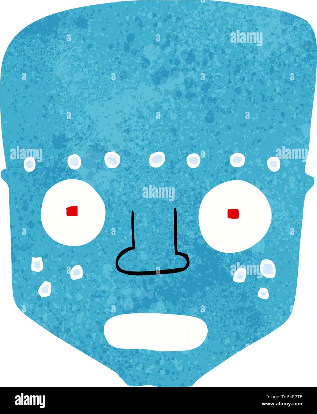 Cartoon Robot Head Stock Vector Image And Art Alamy