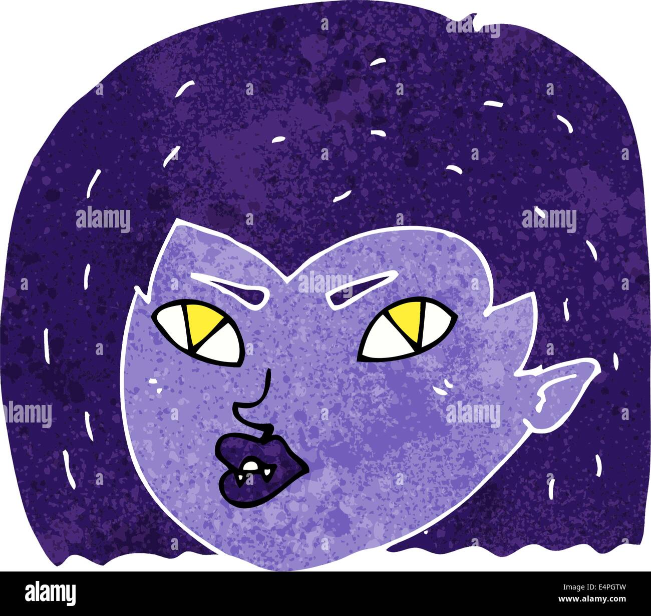 cartoon vampire face Stock Vector Image & Art - Alamy