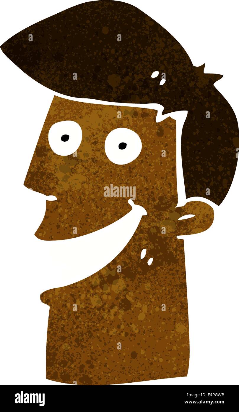 cartoon grinning man Stock Vector Image & Art - Alamy