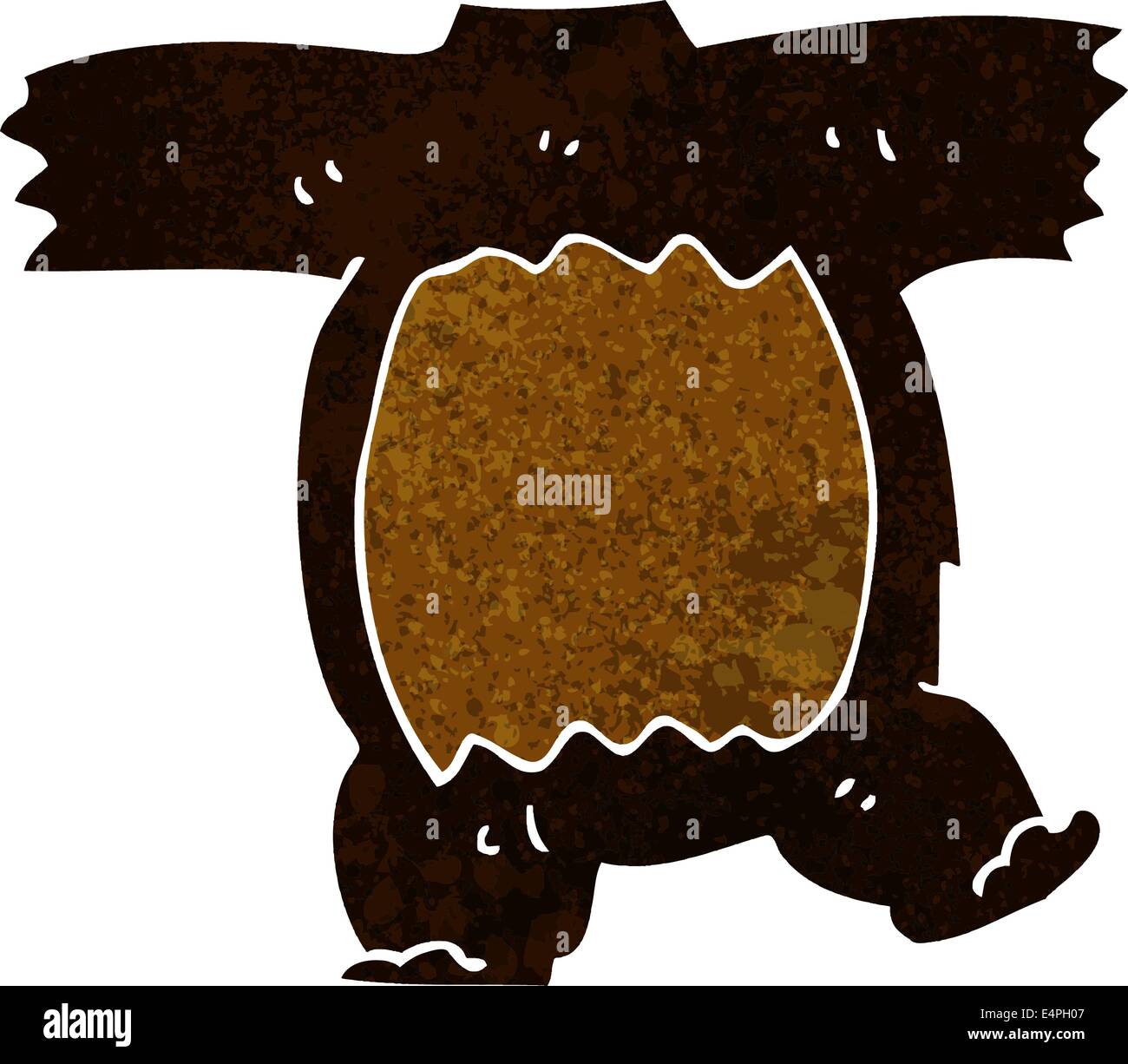 cartoon black bear body Stock Vector Image & Art - Alamy