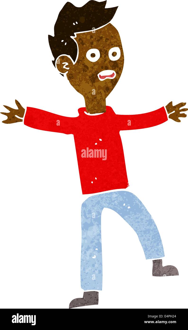 Cartoon startled hi-res stock photography and images - Alamy