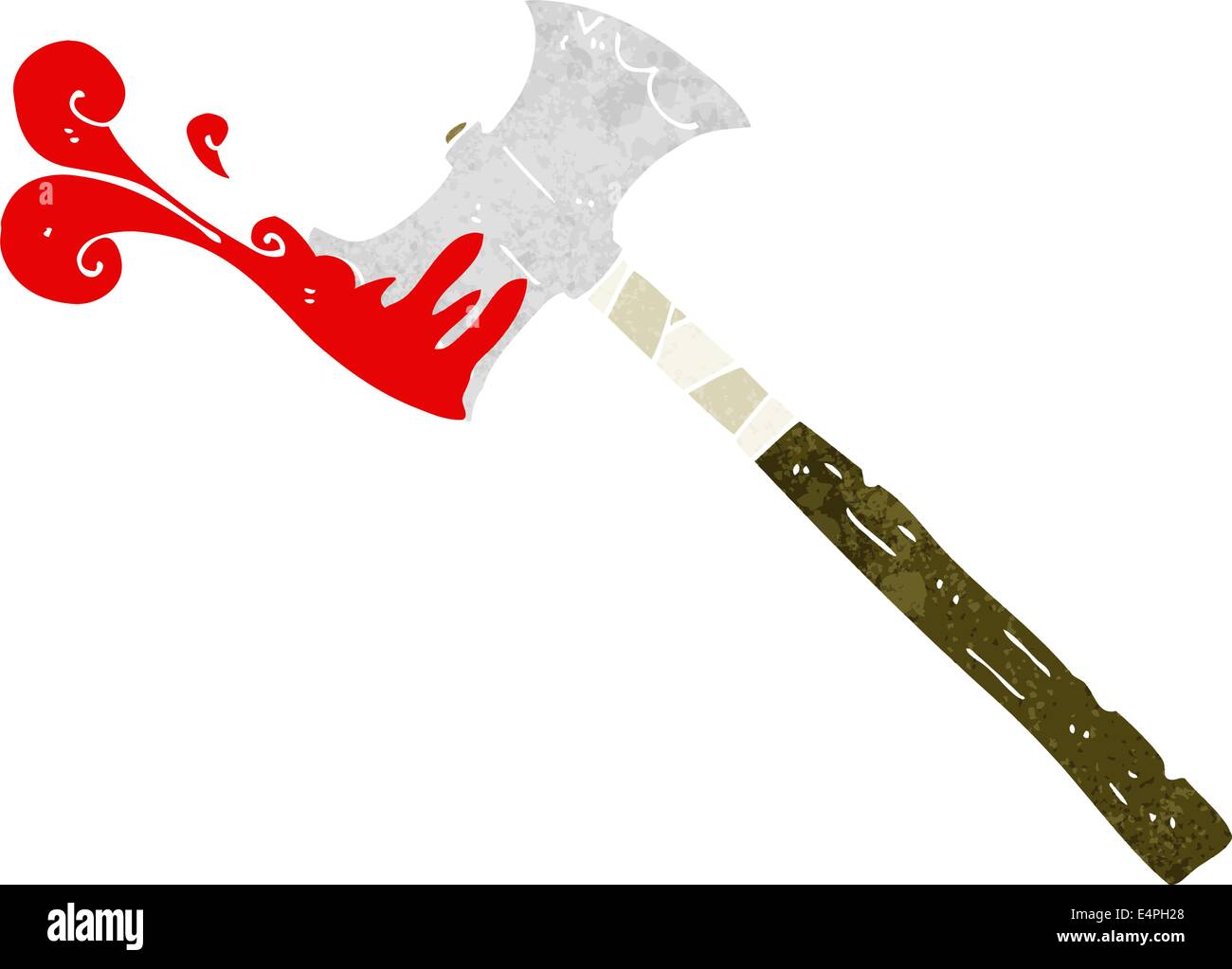 cartoon double sided axe Stock Vector Image & Art - Alamy