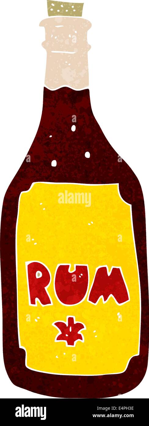 Cartoon rum bottle hi-res stock photography and images - Alamy