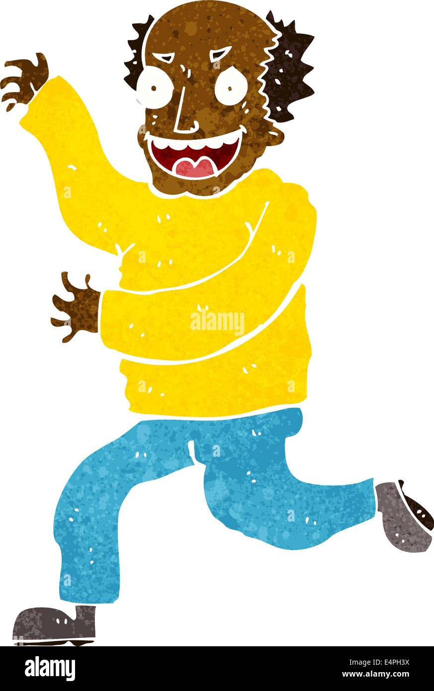 cartoon evil old man Stock Vector Image & Art - Alamy