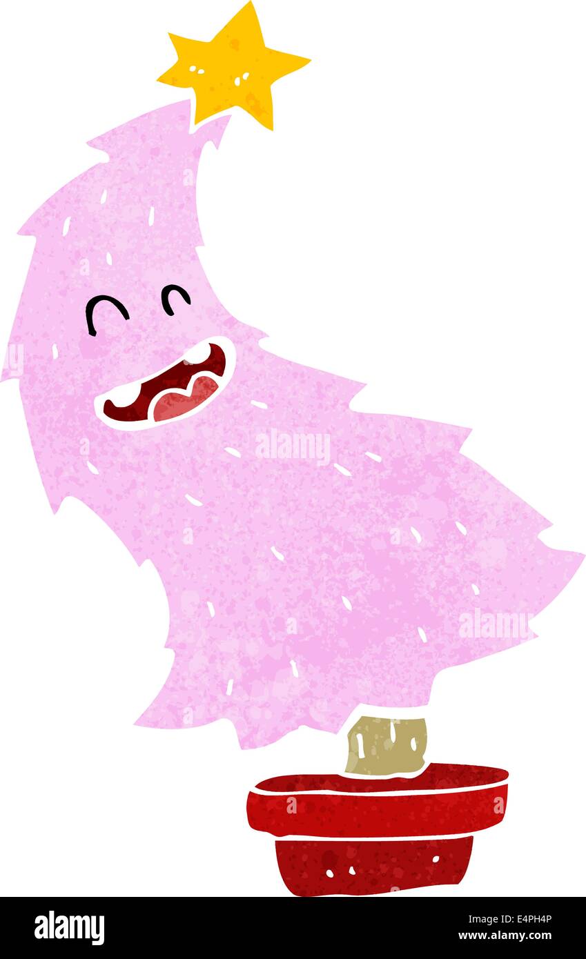 cartoon dancing christmas tree Stock Vector Image & Art - Alamy