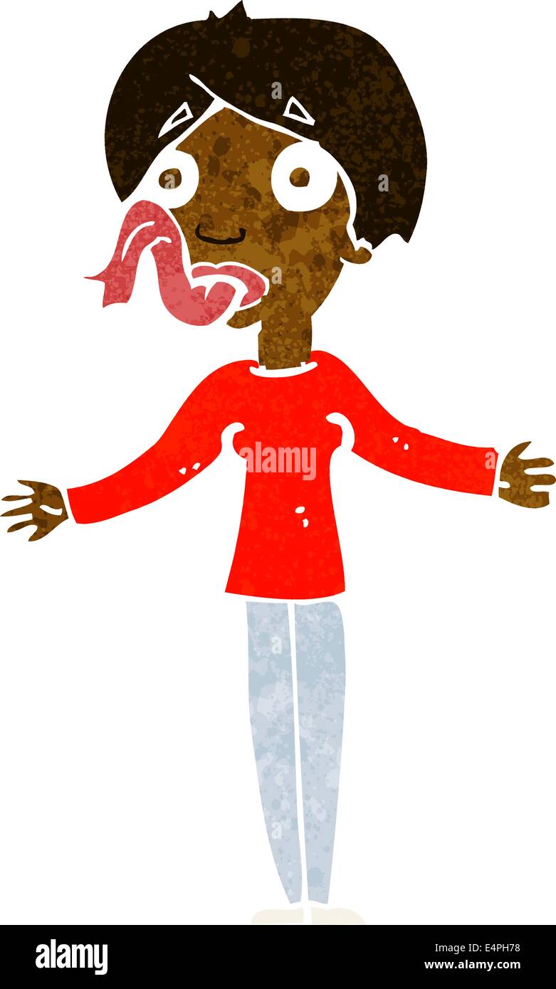 cartoon woman telling lies Stock Vector Image & Art - Alamy