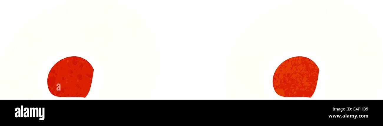 cartoon red eyes Stock Vector Image & Art - Alamy