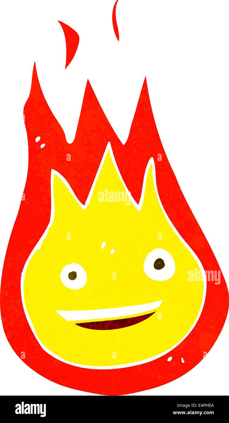 cartoon friendly fireball Stock Vector Image & Art - Alamy