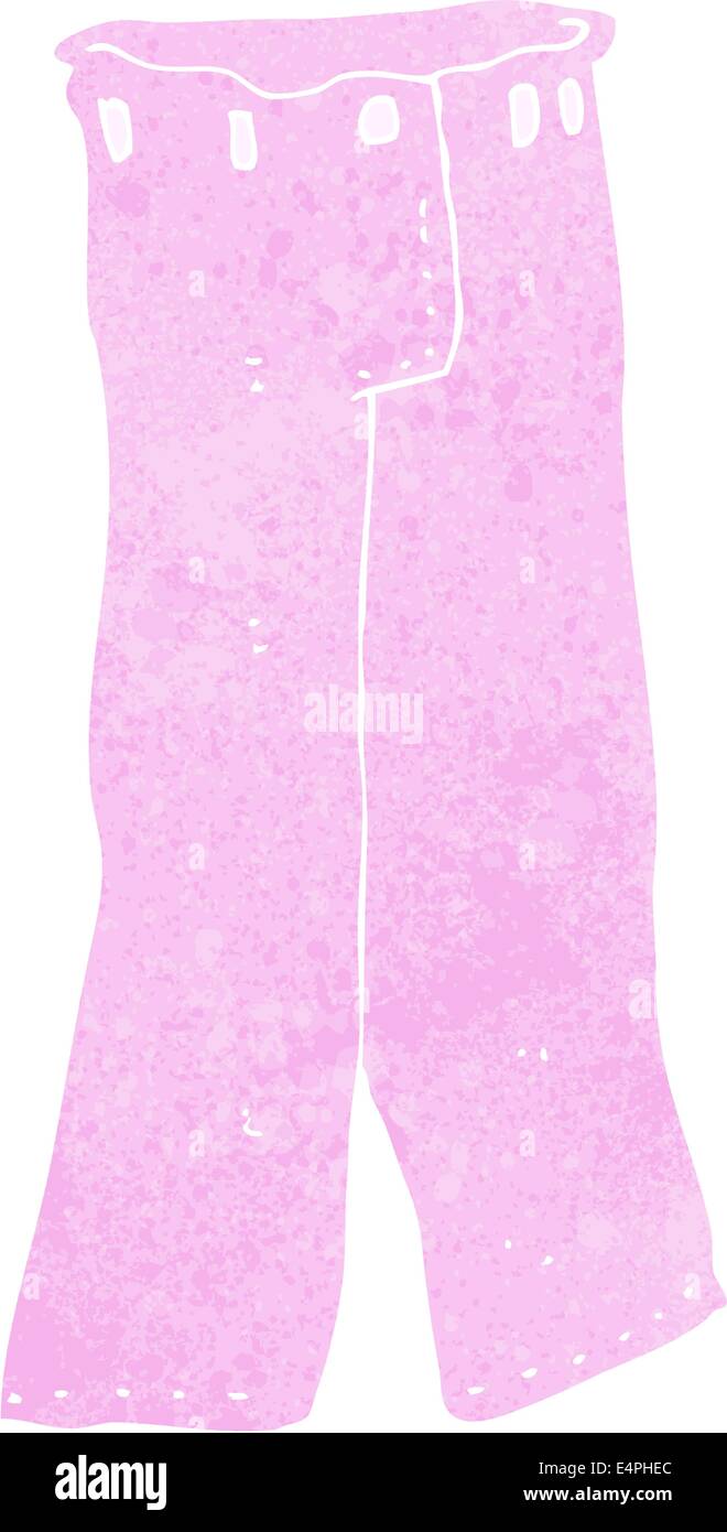cartoon pair of pink pants Stock Vector Image & Art - Alamy