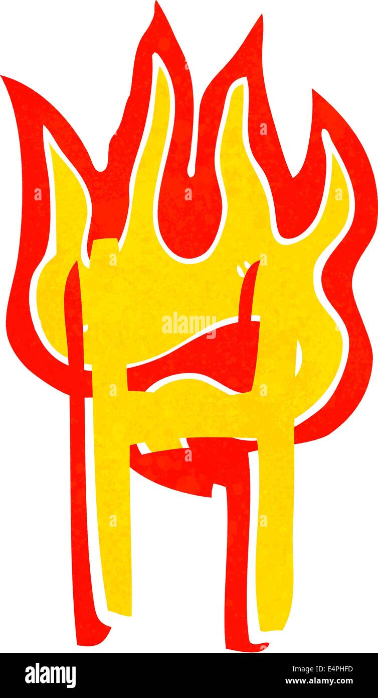 cartoon flaming letter Stock Vector Image & Art - Alamy