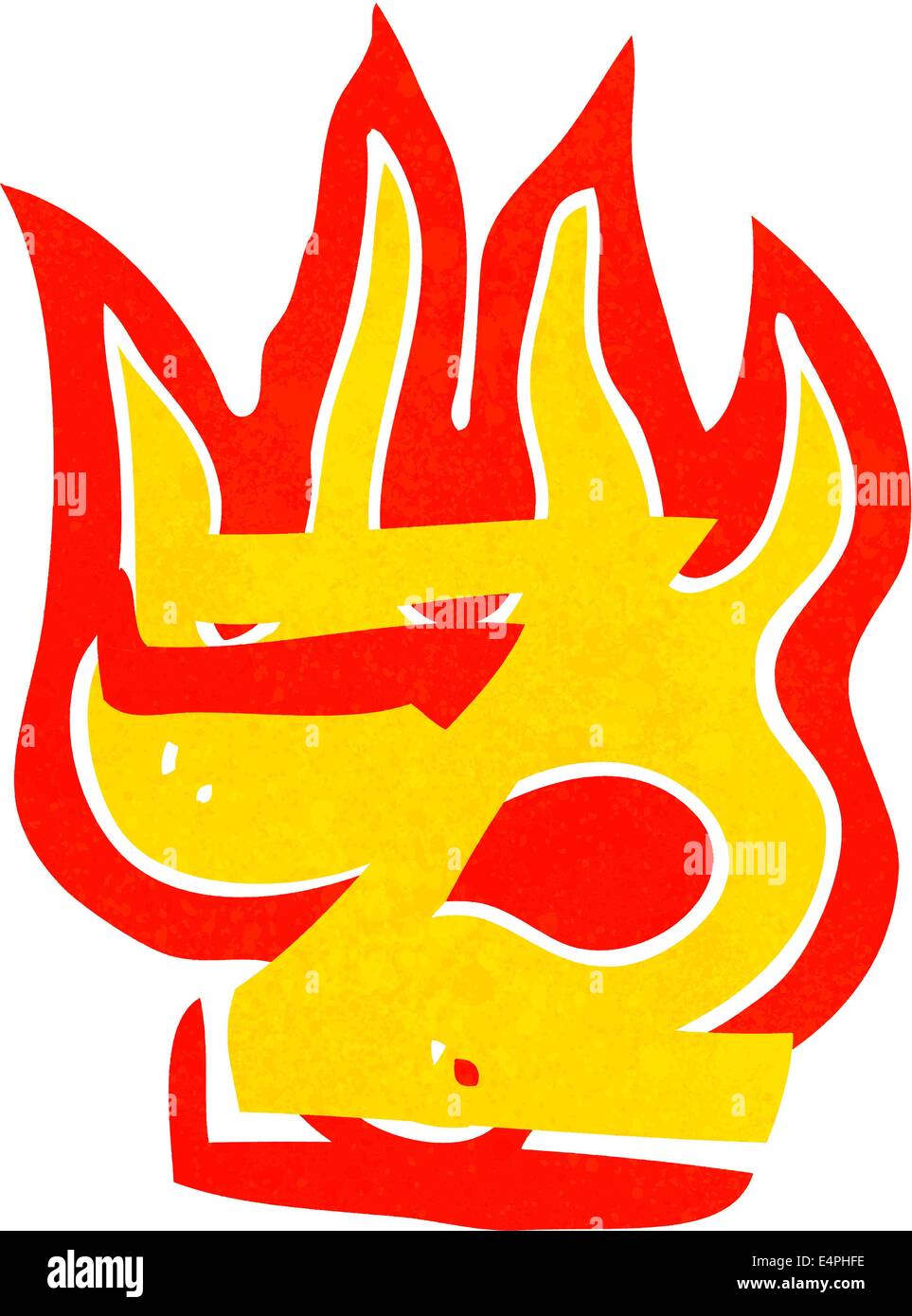 cartoon flaming letter Stock Vector Image & Art - Alamy
