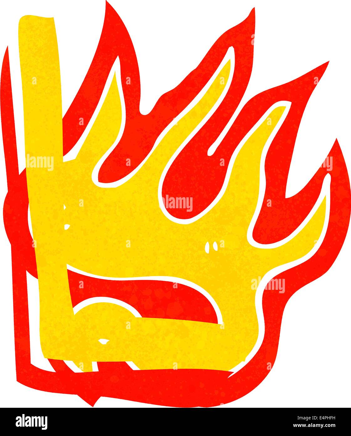 cartoon flaming letter Stock Vector Image & Art - Alamy