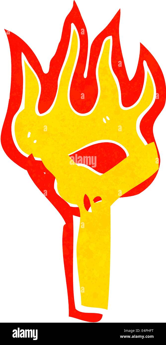 cartoon flaming letter Stock Vector Image & Art - Alamy