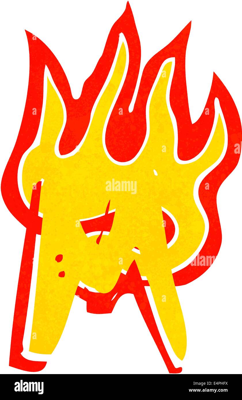 cartoon flaming letter Stock Vector Image & Art - Alamy
